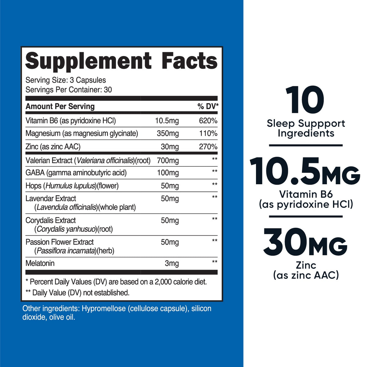 Nutricost Sleep Aid Complex Capsules – eSupplements.com