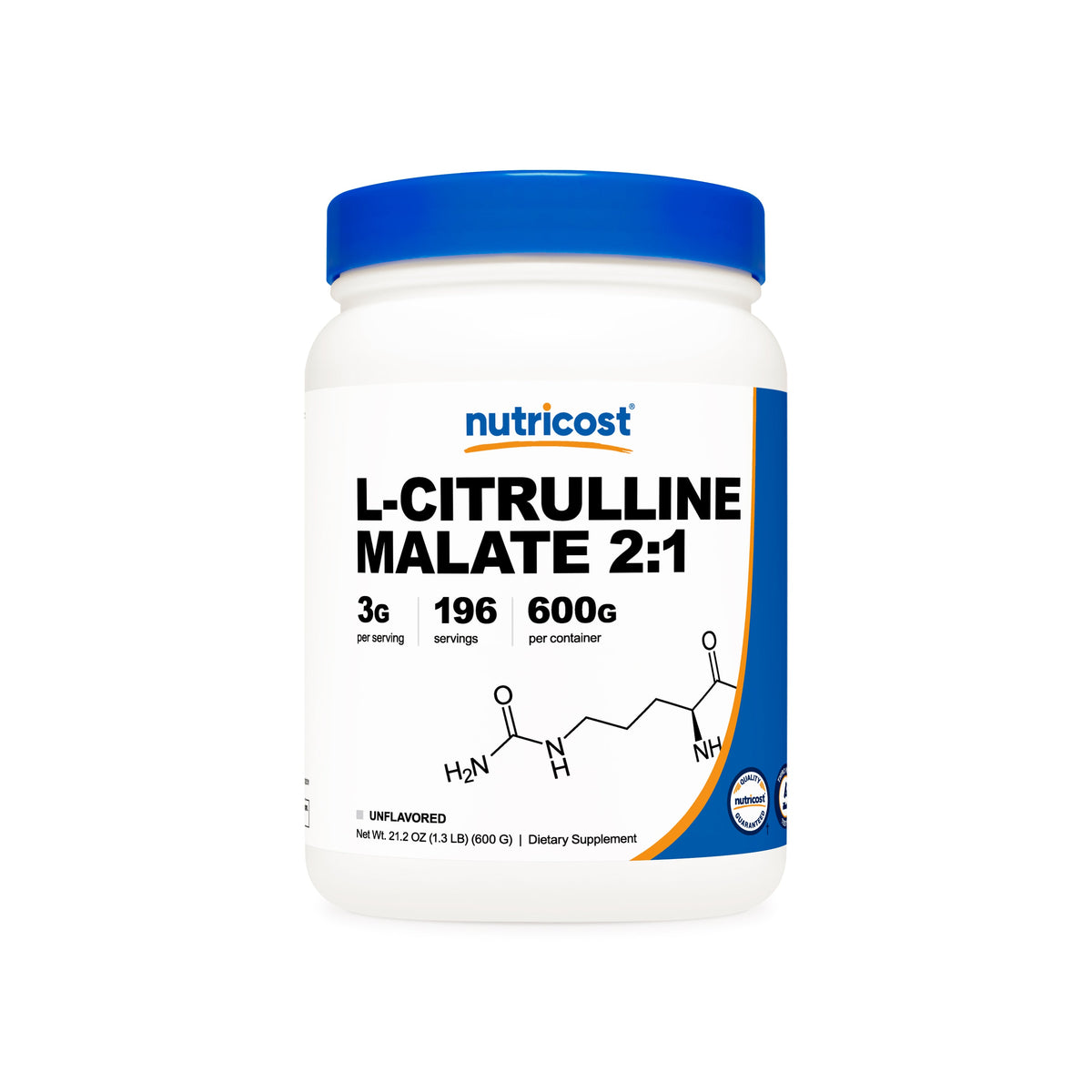 Nutricost L-Citrulline Malate (2:1) Unflavored Powder – eSupplements.com