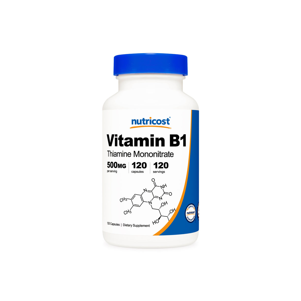 Nutricost Vitamin B1 Thiamin Capsules – eSupplements.com